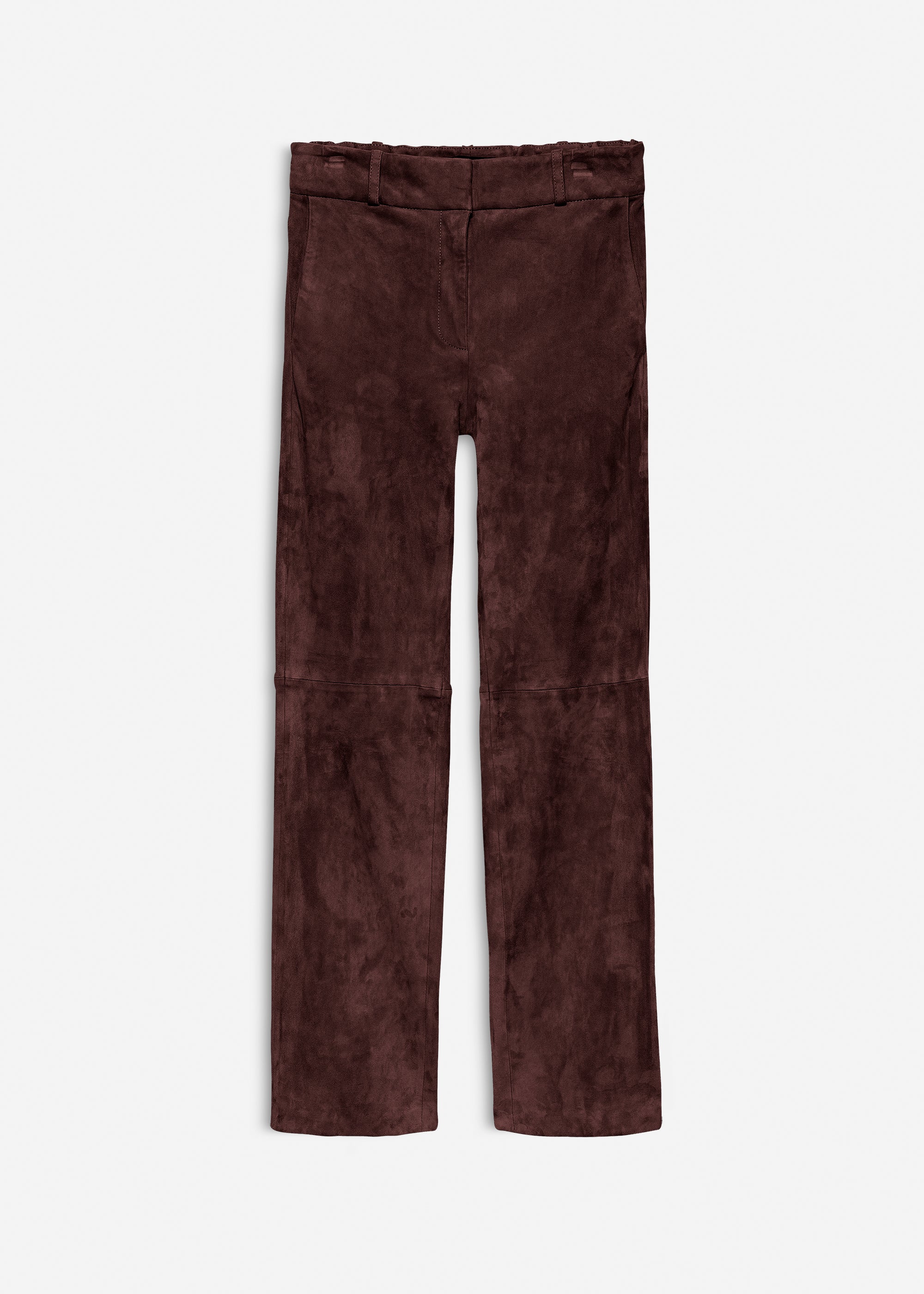 JEN | Suede Slim Fit Pantalon