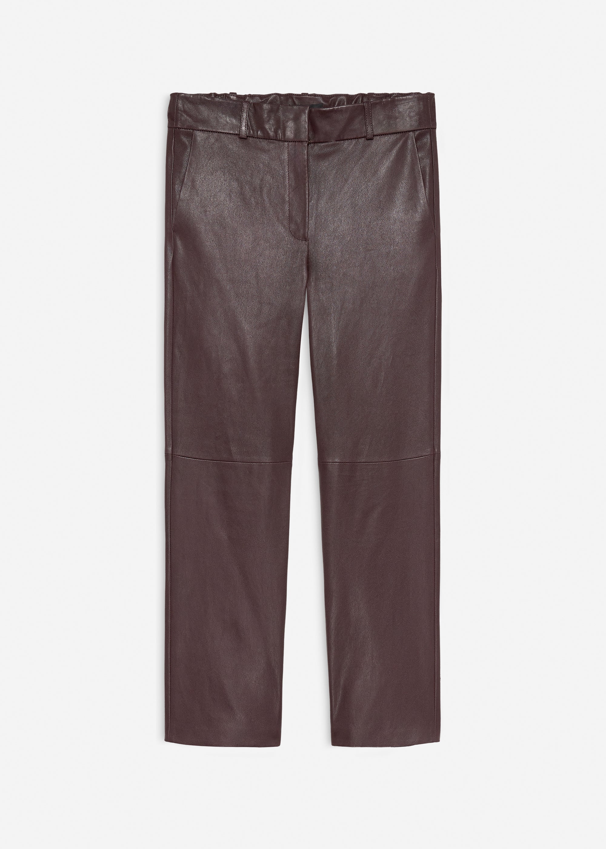 JEN | Leather Slim Fit Pantalon