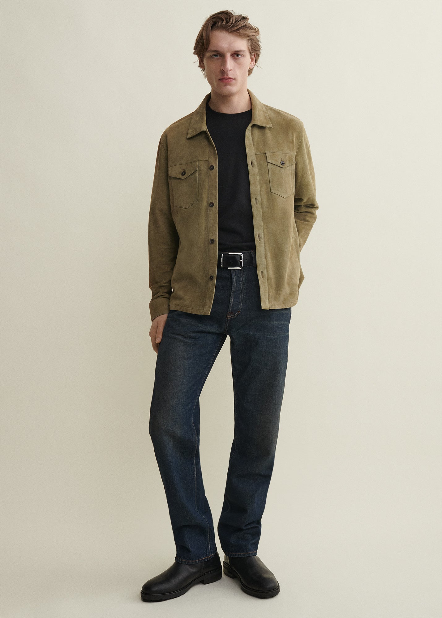 DEX | Suede Western Shirt